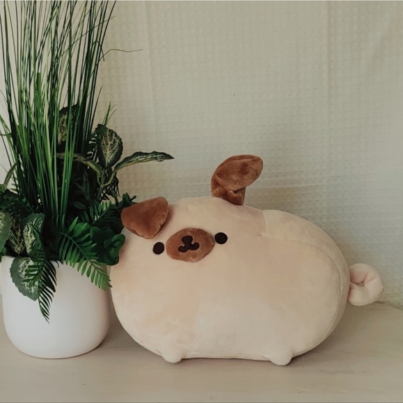 Pusheen | Toys | Gund Pusheen Tan Pugsheen Plush Dog With Poseable Ears ...